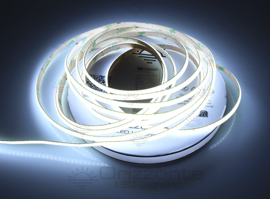 COB LED strip COB 5m CCT 2700-6500K CRI Ra>90 2 cables 600led/m 24V 8W ...